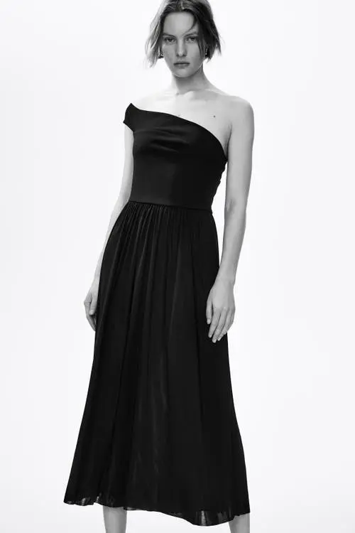 H&m Off-the-shoulder Jersey Dress