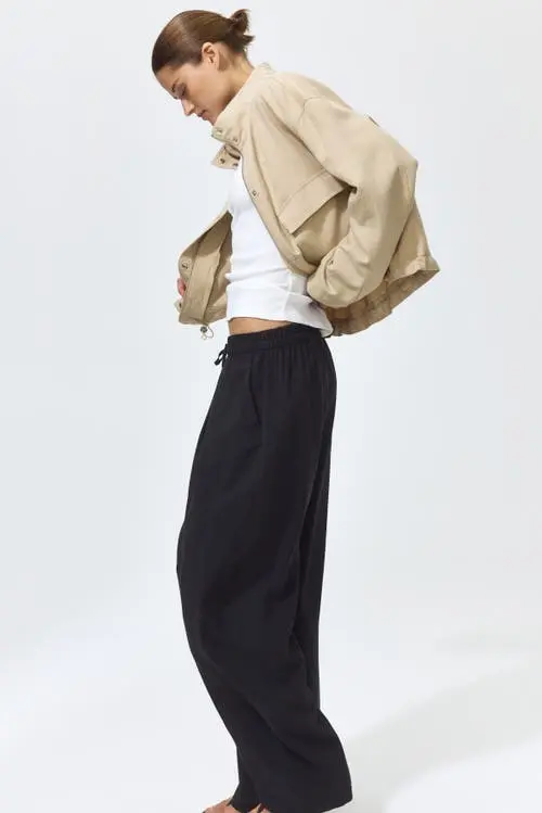 H&m Barrel Drawstring Trousers