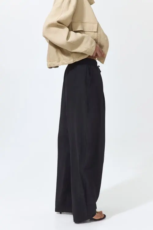H&m Barrel Drawstring Trousers