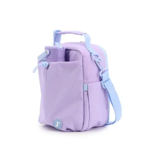 J WORLD Cole Insulated Lunch Bag With Adjustable Strap - Purple