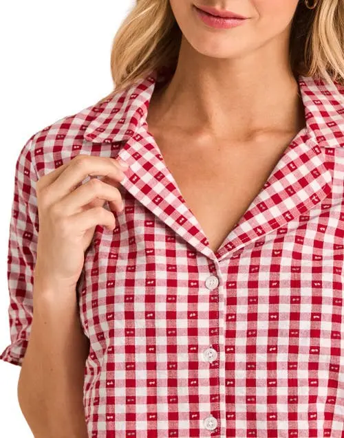 ADORE ME Barbara Short Pajama Set - Red