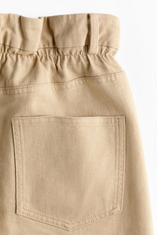 H&m Paper Bag Bermuda Shorts