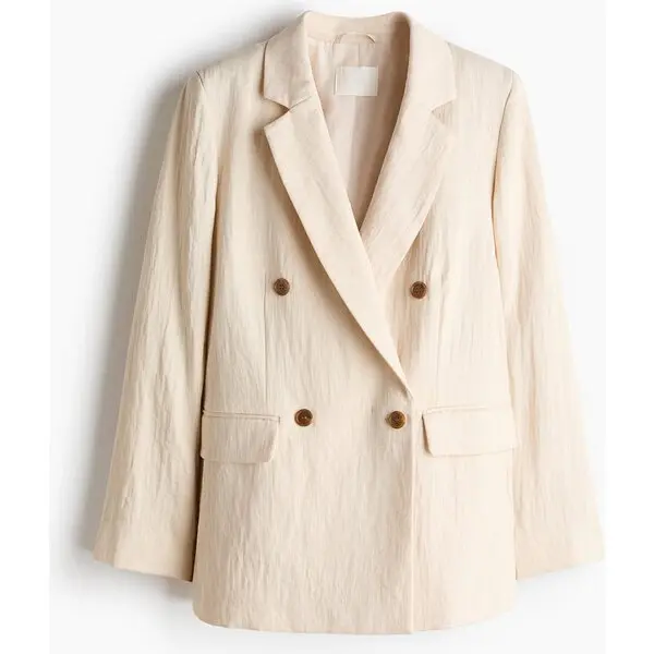 H&m Double-breasted Blazer