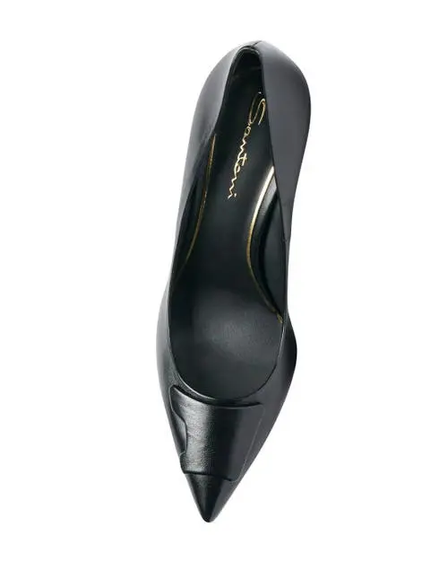 Santoni High-heel Patent Leather Pumps