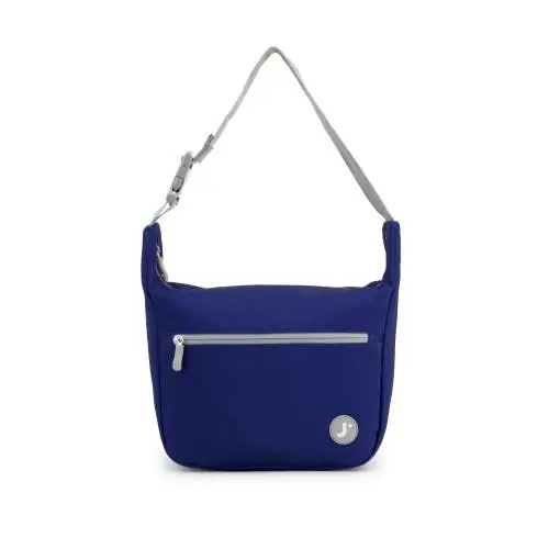 J WORLD Lane Insulated Lunch Bag With Adjustable Clip-strap - Navy