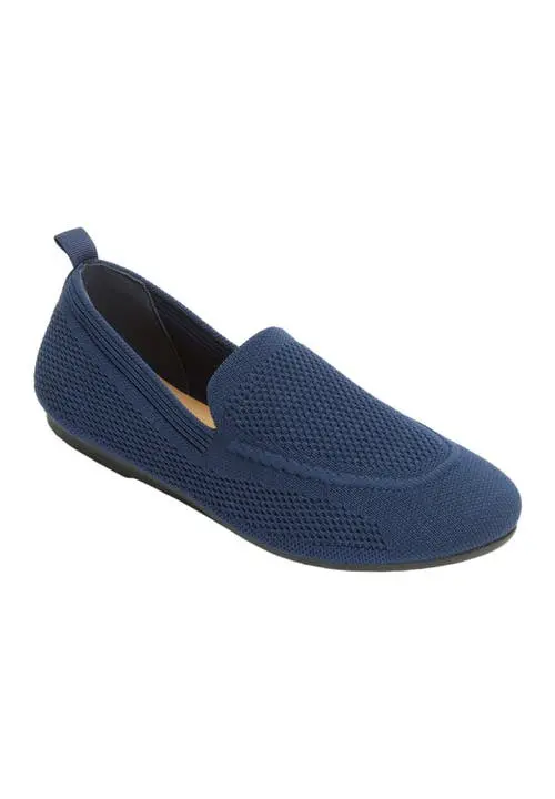 COMFORTVIEW The Sabrina Slip On Flat - Navy