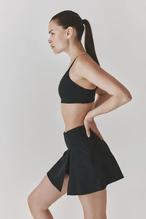 H&M Tennis Skirt With Softmove™ Technology - Black