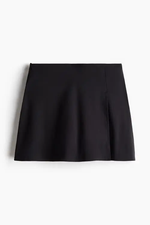 H&M Tennis Skirt With Softmove™ Technology - Black