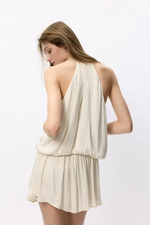 H&m Draped Playsuit