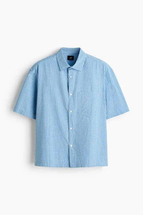 H&M Relaxed Fit Cotton Shirt