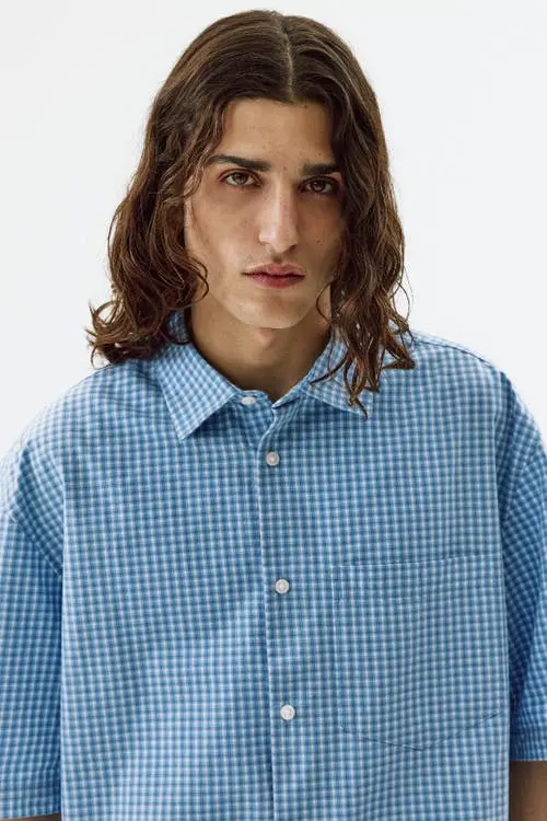 H&M Relaxed Fit Cotton Shirt