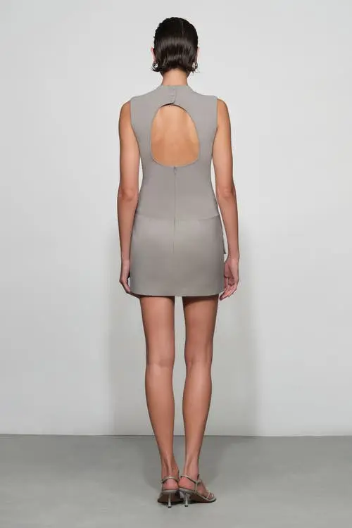 ET OCHS Vander Knit Combo Mini Dress