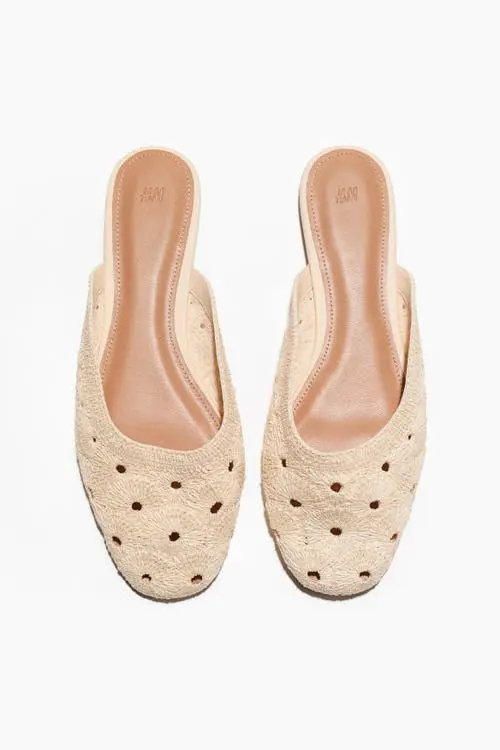 H&m Straw Mules