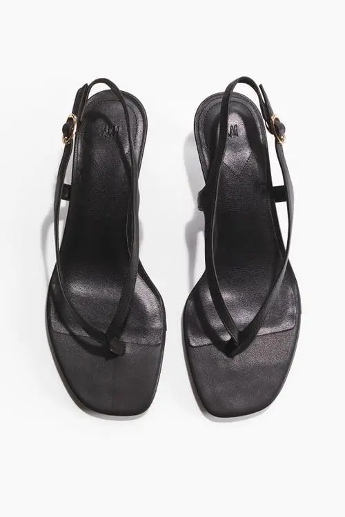H&m Kitten-heeled Sandals