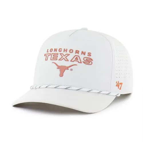 '47 47 Texas Longhorns Forward Vent Hitch Rope Cap - White