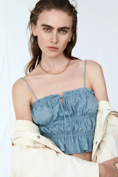 H&m Tie-strap Top