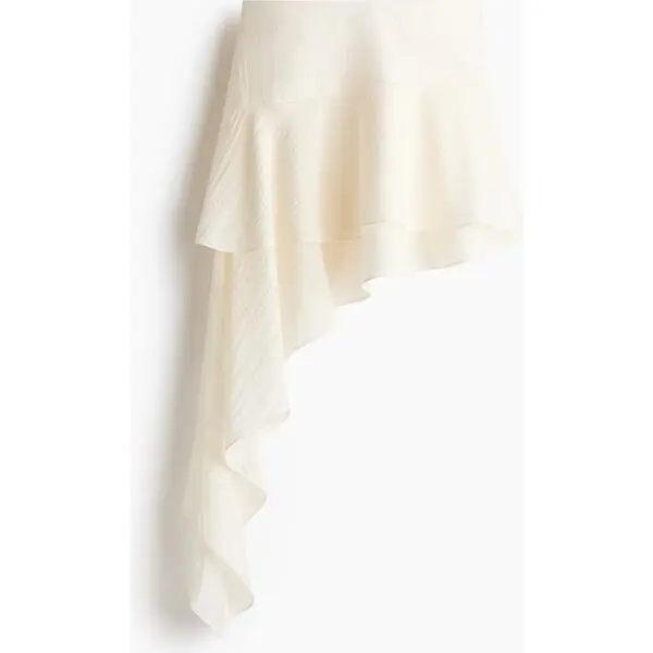 H&m Draped-panel Tiered Skirt