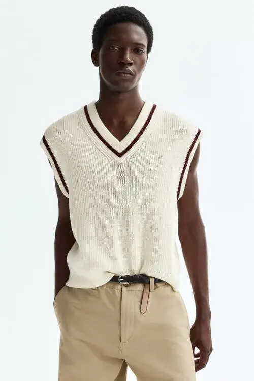 H&m Rib-knit Sweater Vest
