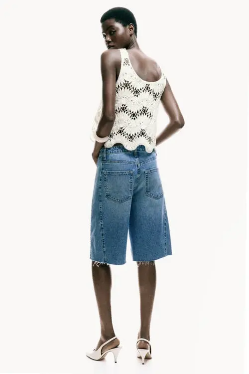 H&m Crochet-look Top