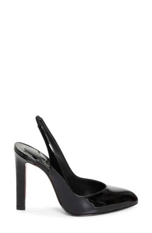 CHRISTIAN LOUBOUTIN Fannylove Slingback Pump - Black/black