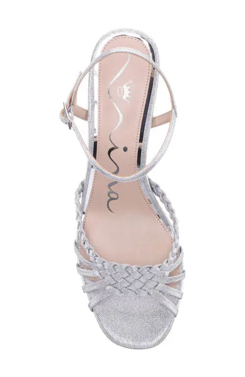 Nina Babe Sandal - Silver