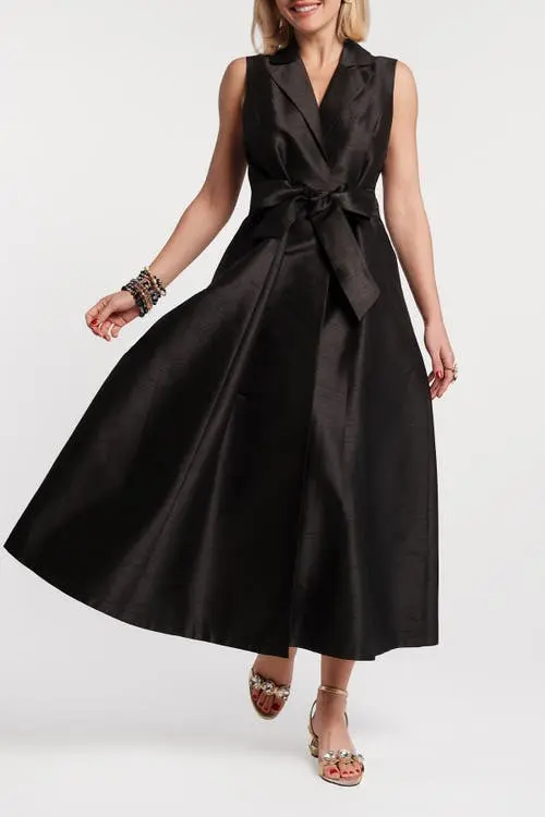 FRANCES VALENTINE Lucia Maxi Dress - Black