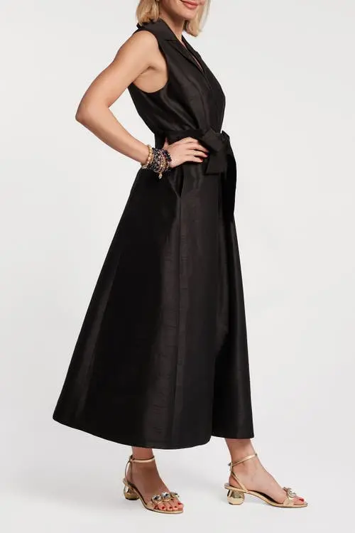 FRANCES VALENTINE Lucia Maxi Dress - Black