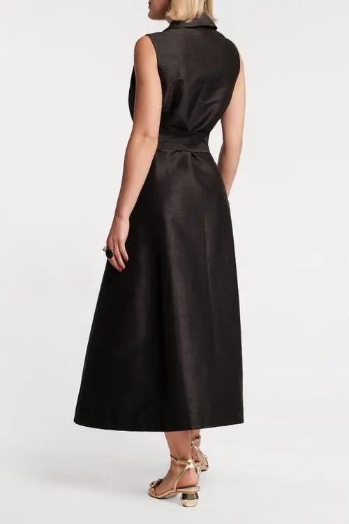 FRANCES VALENTINE Lucia Maxi Dress - Black