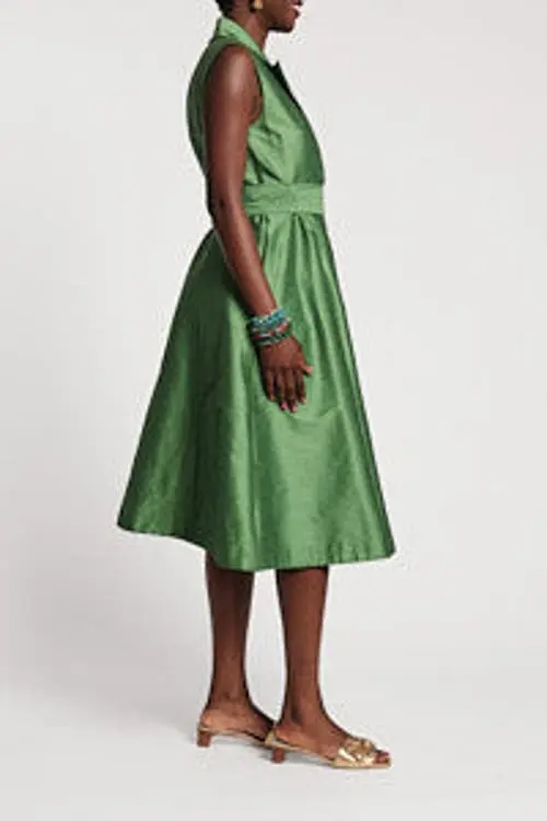 FRANCES VALENTINE Lucia Maxi Dress - Fern