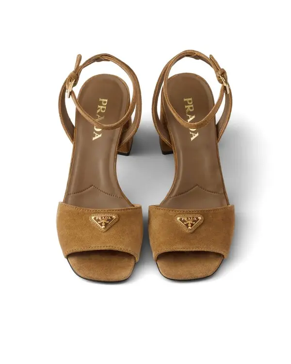 Prada Suede Sandals