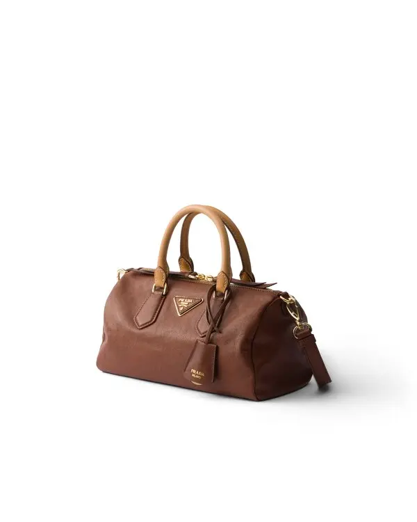Prada Small Leather Top-handle Bag