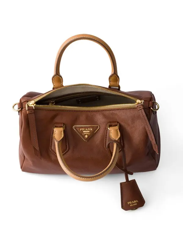 Prada Small Leather Top-handle Bag