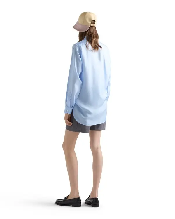 Prada Silk Poplin Shirt