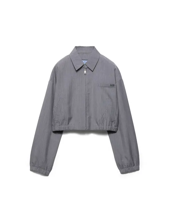 Prada Light Mohair Blouson Jacket