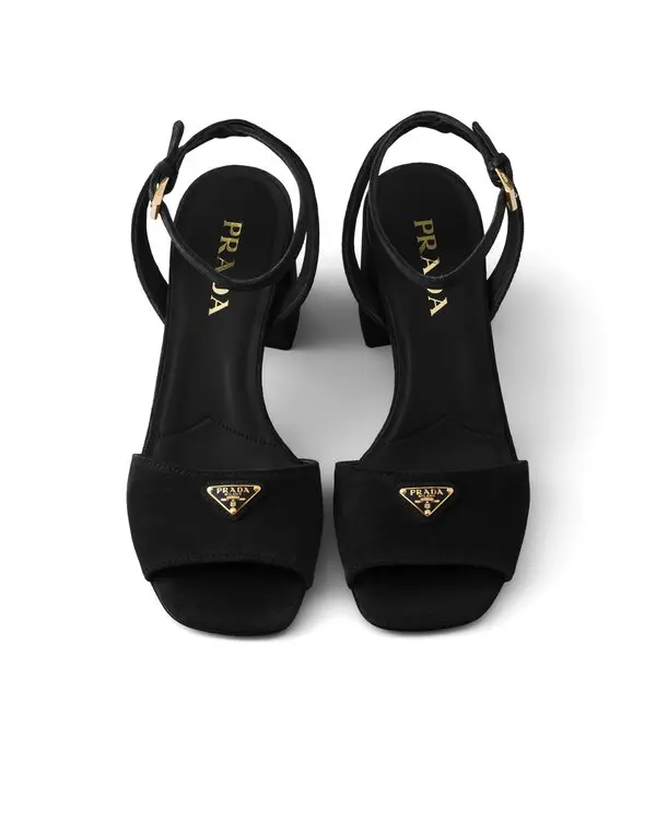 Prada Suede Sandals