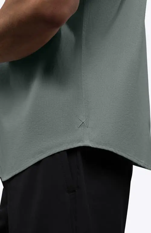 CUTS Crossover Performance Short Sleeve Button-up Shirt
