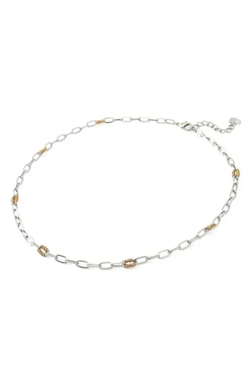 Robert Lee Morris Paperclip Chain Necklace