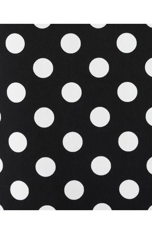 Mango Polka Dot Crop Top