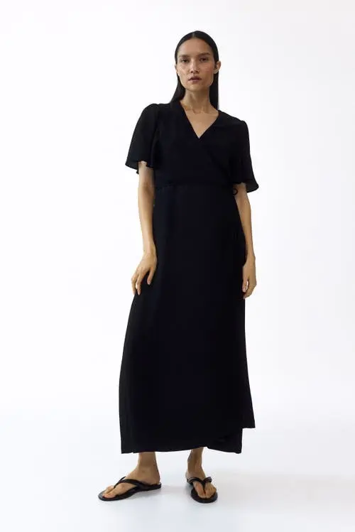 H&m Mama Nursing Wrap Dress