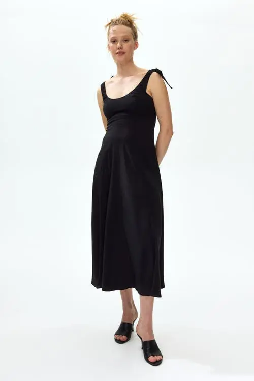H&m Mama Tie-strap Nursing Dress