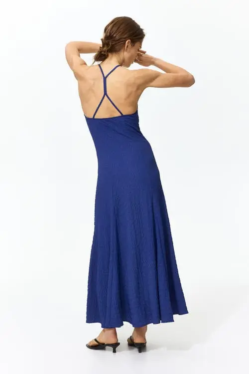 H&m Textured Jersey Dress