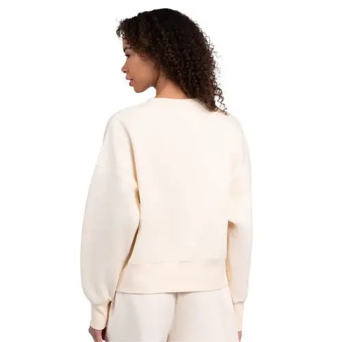 STARTER Pittsburgh Steelers Boxy Fleece Sweatshirt - Cream