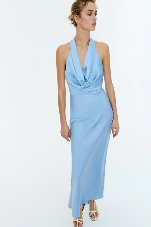 H&m Cowl-neck Dress