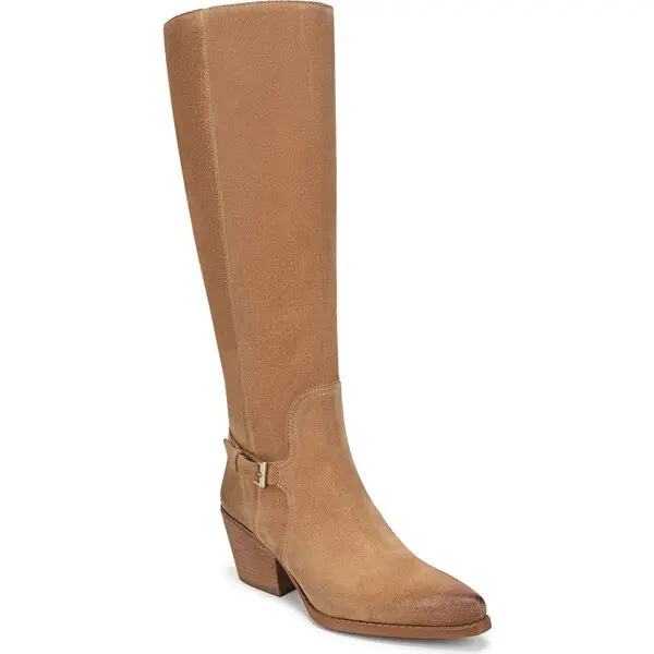 Sam Edelman Wren Buckle Knee-high Boots - Golden Caramel