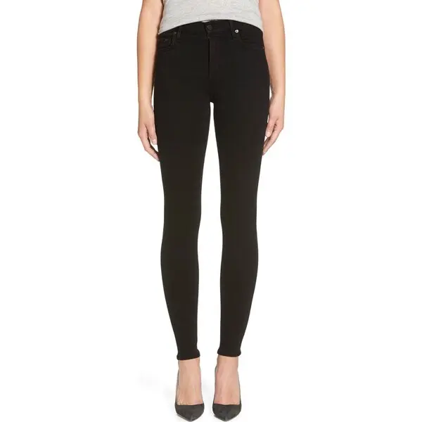 Citizens Of Humanity Rocket High Waist Skinny Jeans - Black