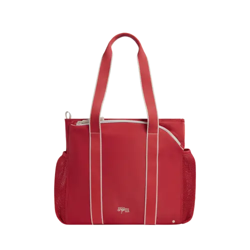 STATE BAGS Riley Tennis Tote - Red