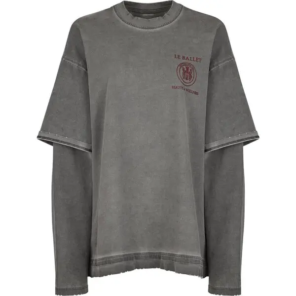 THE BALLET Tb Cozy Tee Long Sleeve T-shirt