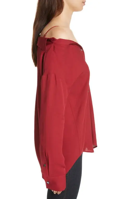 Theory Tamalee Silk Shirt