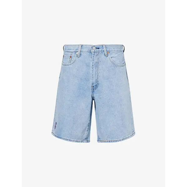 LEVI'S X World Cup Usa Denim Shorts - Blue