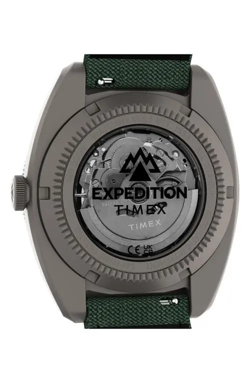 Timex® Expedition Pioneer Gmt Automatic Webbing Strap Watch